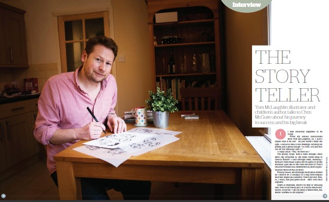 Meeting author Tom McLaughlin – Chris McGuire: Writer